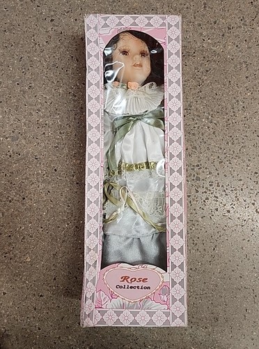 Rose Collection Porcelain Doll NIB | eBay