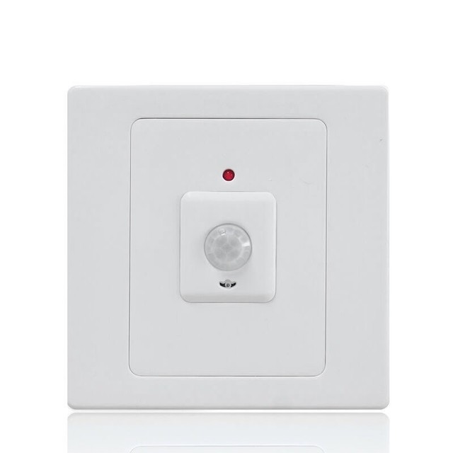 PIR Motion Sensor and Timer Switch Inline Extractor Bathroom Fan Light ...