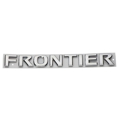 2005-2014 Nissan Frontier Chrome "FRONTIER" Rear Emblem Nameplate Decal ...