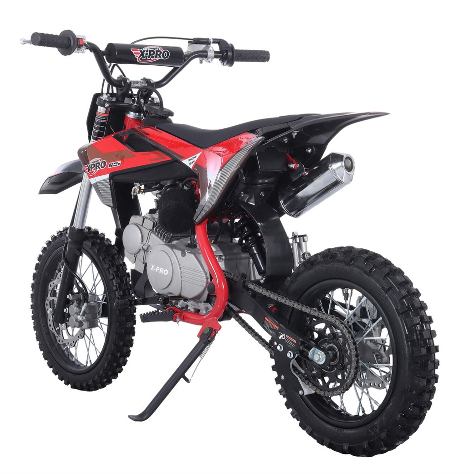 X-PRO X26 125cc Dirt Bike Pit Bike 4 Stroke Gas Powered Off Road ...
