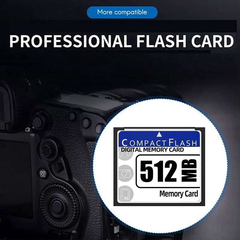 512MB Compact Flash Memory Card for Advertising Machine Industrial ...