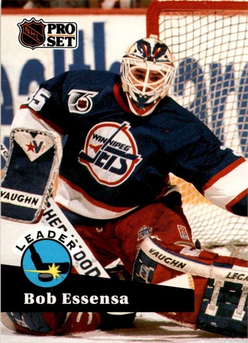 1991-92 Pro Set Bob Essensa Winnipeg Jets #602 | eBay