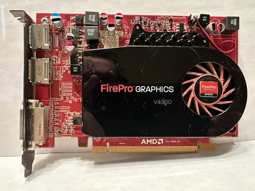 Dell AMD FirePro V4900 1GB GDDR5 2-DP & 1-DVI Video Graphics Card ...