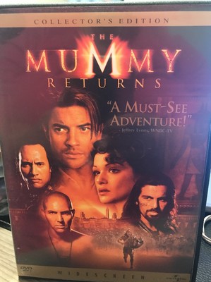 The Mummy Returns (DVD, 2001, Widescreen Edition) 25192110023| eBay