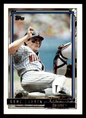 1992 Topps #284 Gene Larkin Gold | eBay
