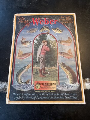 Weber Fly Fishing Tackle Catalog No. 12 1931 Rare Illustrated | eBay