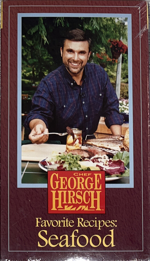 Chef George Hirsch - Favorite Recipes: Seafood (VHS) Factory Sealed! | eBay