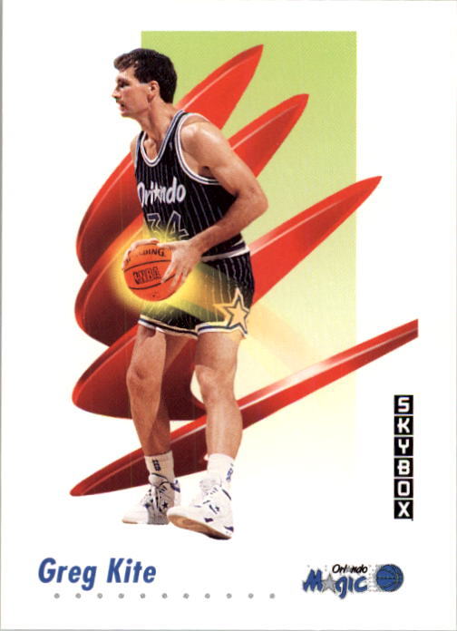 1991-92 SkyBox #203 Greg Kite Orlando Magic Basketball Card NBA Sports ...