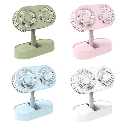 Fan Mini Table Powered Durable Desk Fans with 3 Speeds | eBay