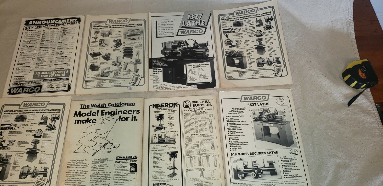 Model Engineer Magazine Lot Of 20 Late 80s & Early 90s Steam Engine ...