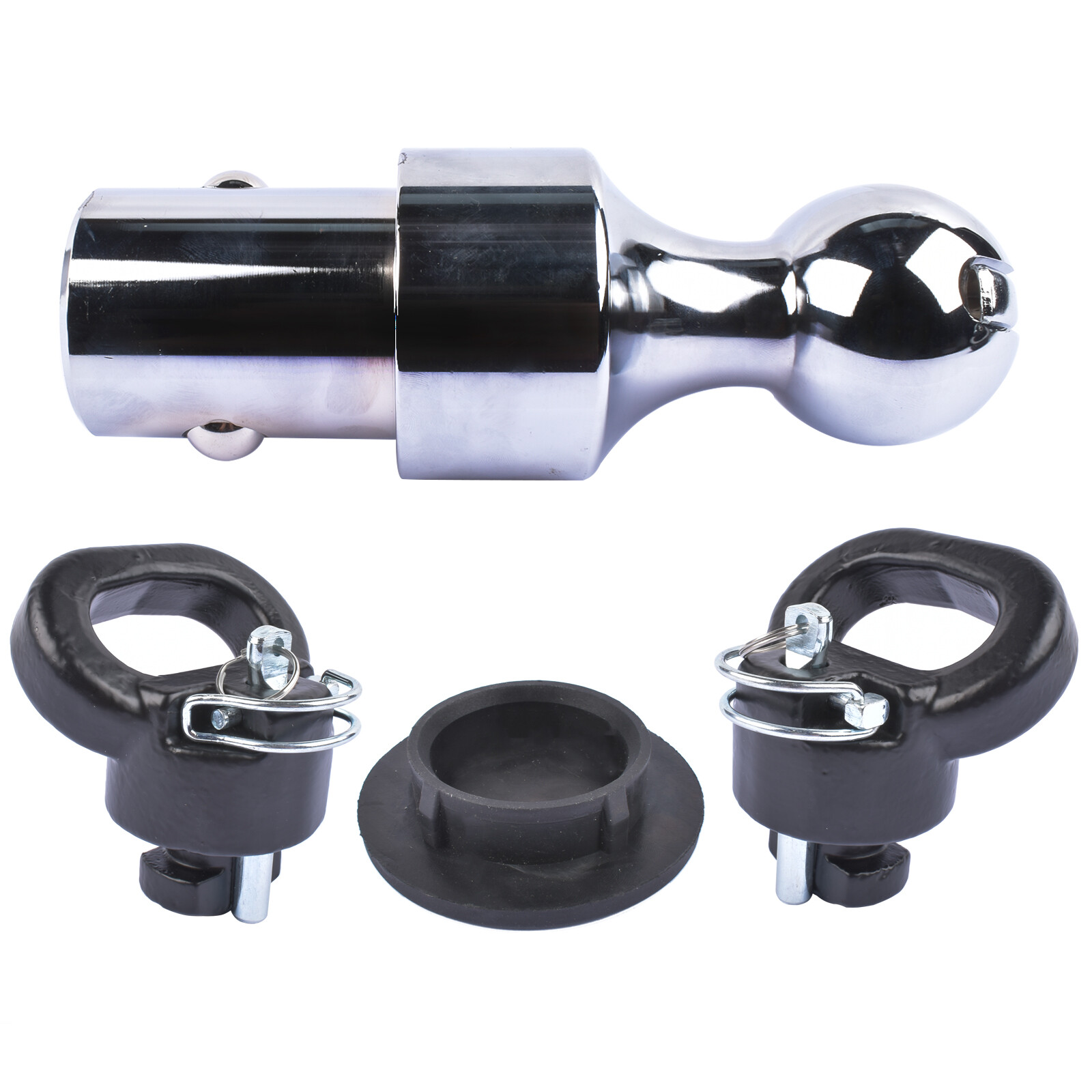 Puck System 2-5/16" Gooseneck Ball & Safety Chain Anchor Kit 60638 For ...