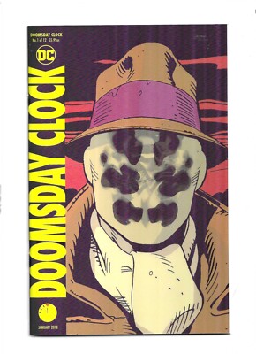 Doomsday Clock 1 lenticular cover 2018 DC Comics | eBay