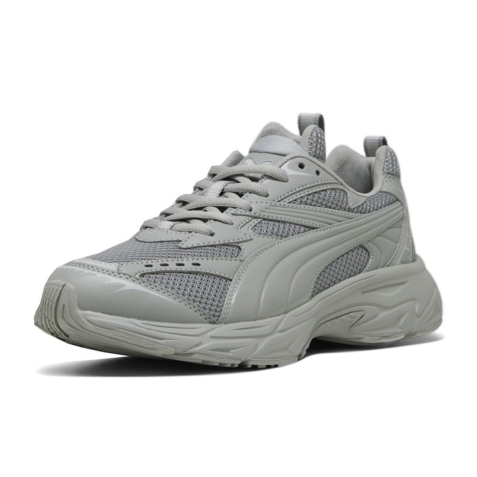 PUMA Morphic Base Lace Up Mens Grey Sneakers Casual Shoes 39298205 | eBay