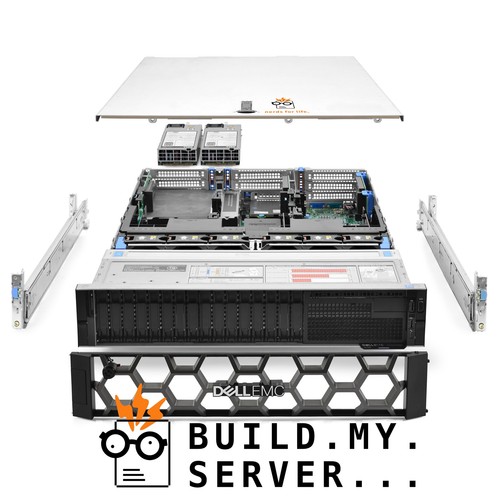 Dell PowerEdge R740 Server 2.10Ghz 44-Core 192GB 2x 960GB SSD 14x ...