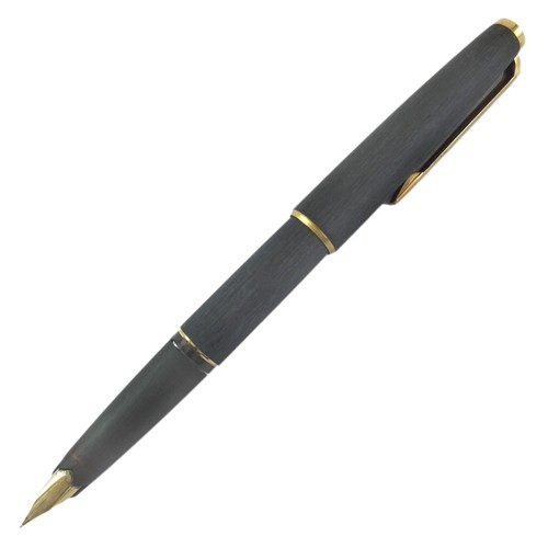 Montblanc Fountain Pen 220 Wood 585 14K Gray Gold Pen Stationery ...