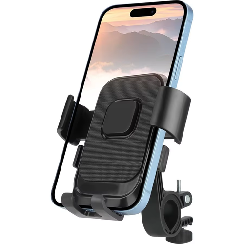 Motorcycle Phone Mount 1S Auto Lock Bike Phone Holder with 360 Degree ...