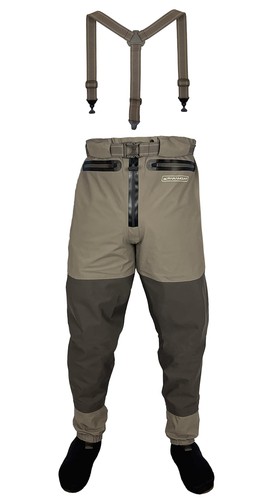 Slate Guide Pant Waist High Breathable Wader Zippered Stockingfoot ...