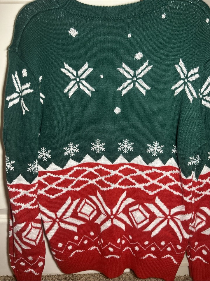 The Simpsons Ugly Christmas Sweater Adult Large To: Marge From: Homer ...