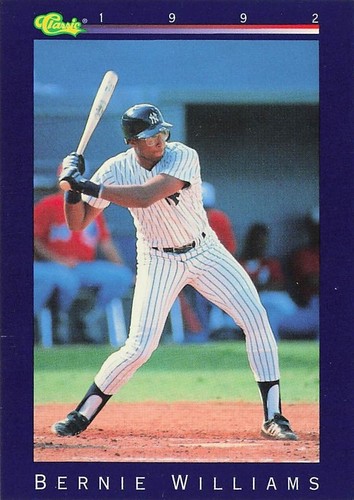 Bernie Williams Classic 1992 Baseball Card #102 | eBay