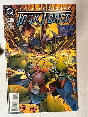 Justice League Task Force #29 Comic Book 1995 Ramon Bernado DC ...