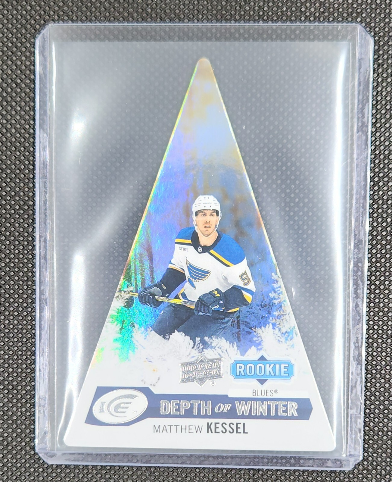 2023-24 Upper Deck Ice - Depth of Winter Rookies #DW-56 Matthew Kessel ...