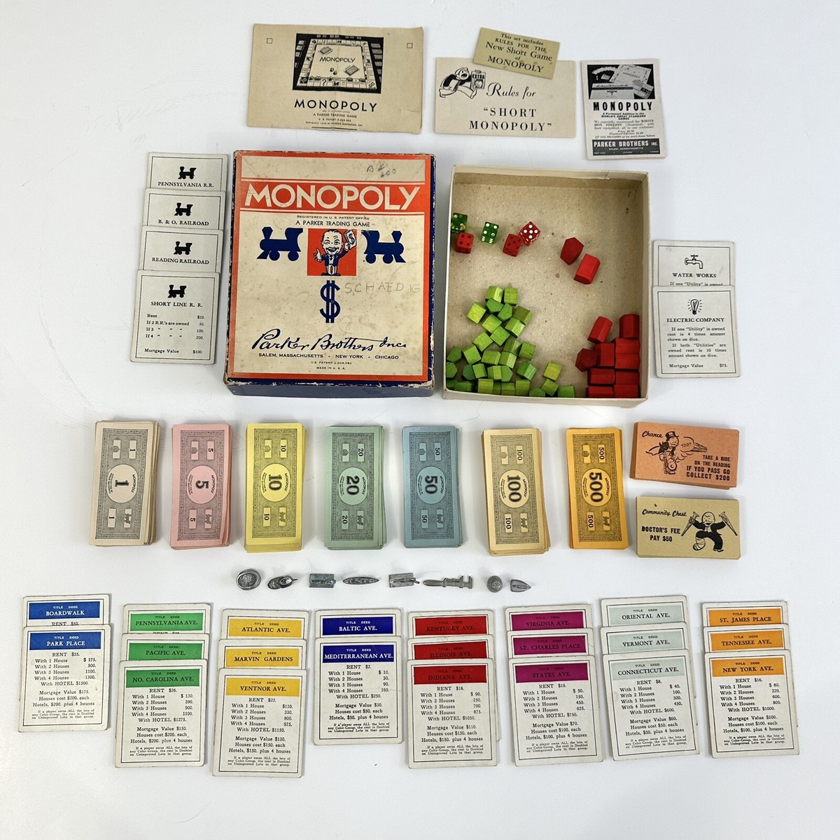 Plateau De Monopole Classique Monopoly Classique Jeux & Jouets