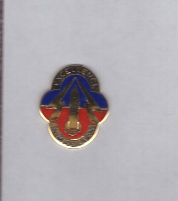 US Army 3rd Missle Command crest DUI clutchback badge G-23 | eBay
