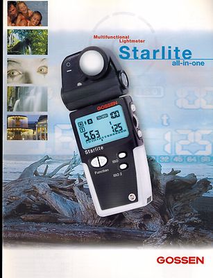 GOSSEN LIGHT METERS CATALOG/BROCHURE (ORIGINAL PRINT/not copies) | eBay