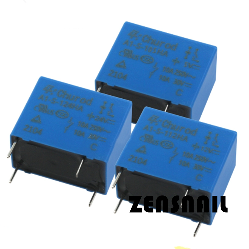 2PCS A1-S-105HA RELAY 5V 10A 4PIN NEW | eBay
