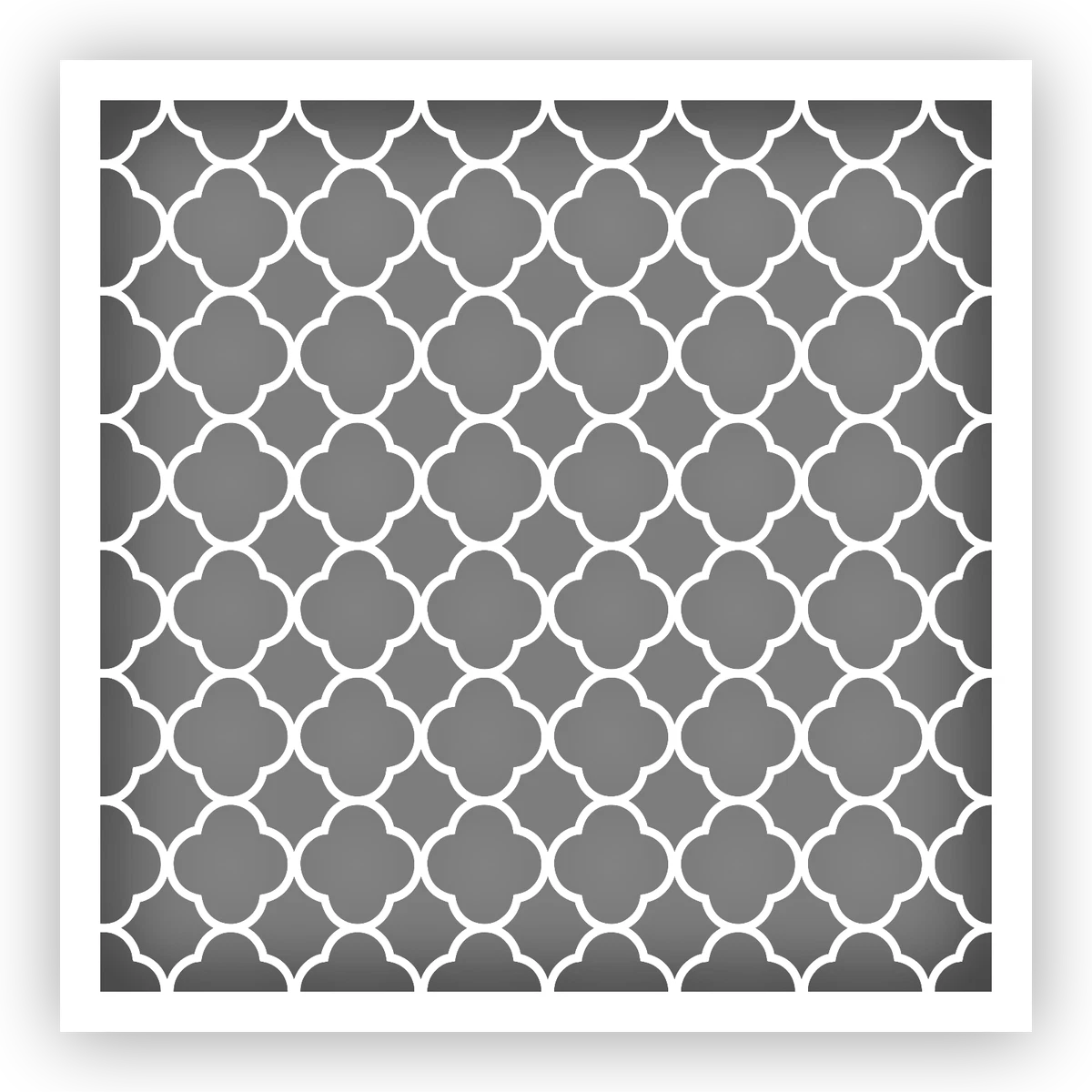 Quatrefoil Stencil