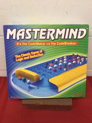 Mastermind Family Game It's The Codemaker VS The Codebreaker Pressman #3018 NIB | eBay