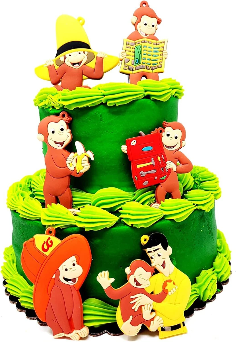 Curious George Edible Cake Topper