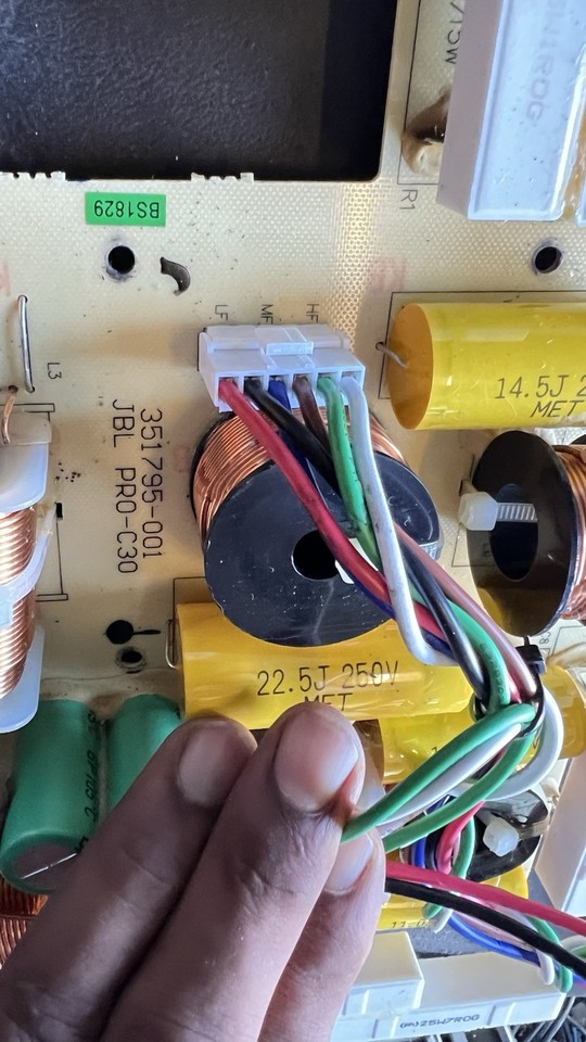 JBL PRO-C30 351795-001 3-way Crossover w/ Wires Attached Excellent | eBay