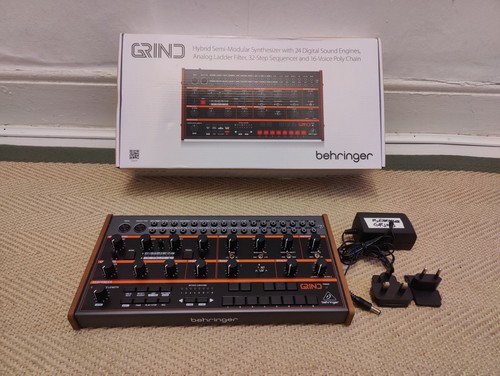 Behringer Grind Hybrid Semi-Modular Synthesizer - EXCELLENT CONDITION ...