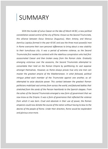 Second Triumvirate : Augustus, Marc Antony, Marcus Aemilius Lepidus ...