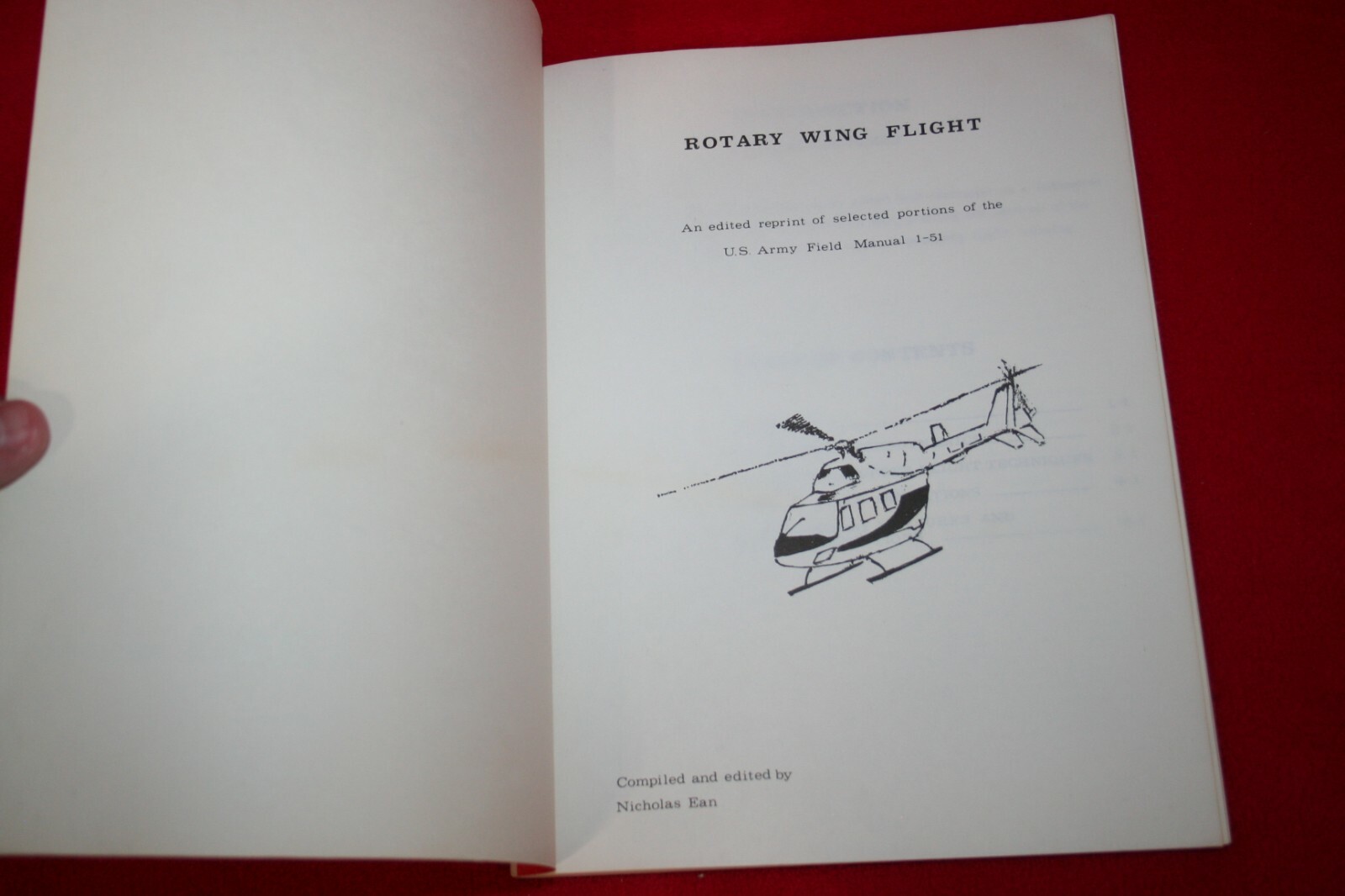 Vintage ROTARY WING FLIGHT Helicopter Manual ASA BOOK 9780940732384| eBay