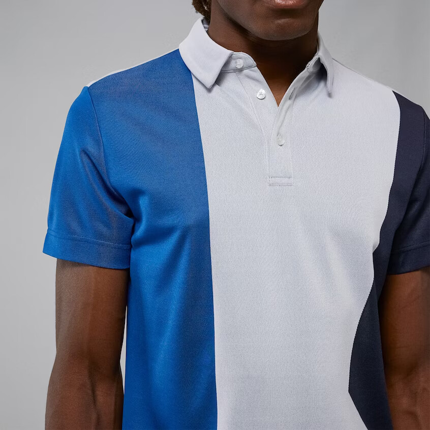 J Lindeberg Mens Oden Reg Golf Polo GMJT06866 Nautical Blue Small or ...