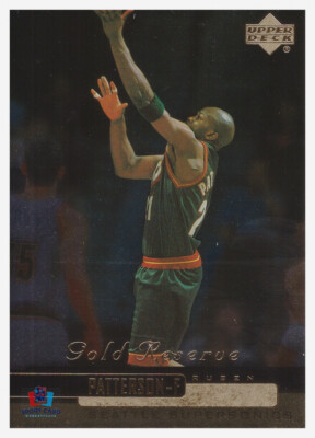 2000 Upper Deck Gold Reserve Ruben Patterson #205 | eBay
