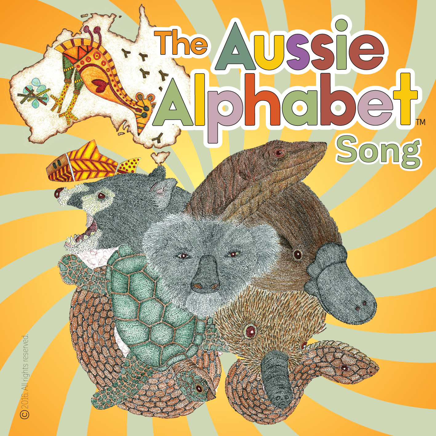 Aussie Alphabet Children Colouring Book ABC Song Kids Family Christmas ...