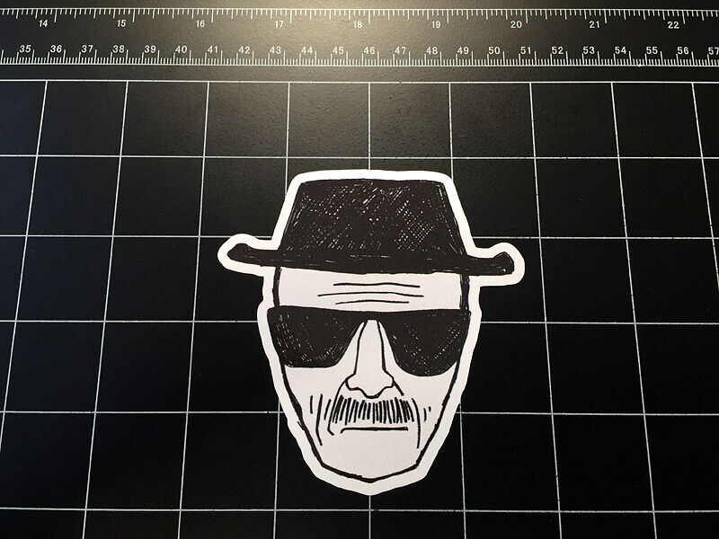 Walter White Drawing From Show