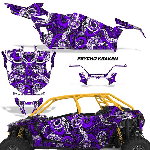 AMR Graphics fits Polaris RZR Pro XP 4DR UTV SxS Decal ProXP 2020-23 ...
