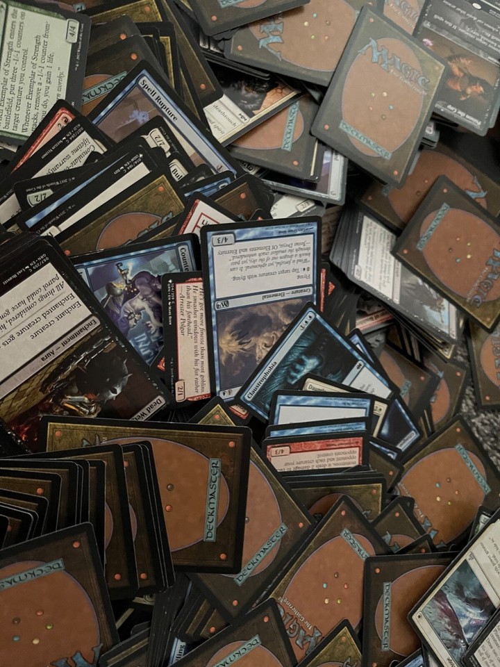 COLLECT BULK JOB LOT 1000 UNSORTED MTG CARDS MAGIC THE GATHERING C, U/C ...