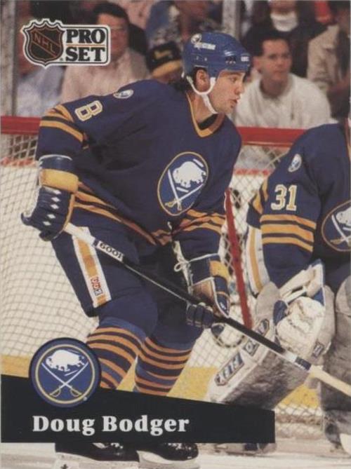 1991-92 Pro Set - Doug Bodger #19 French for sale online | eBay