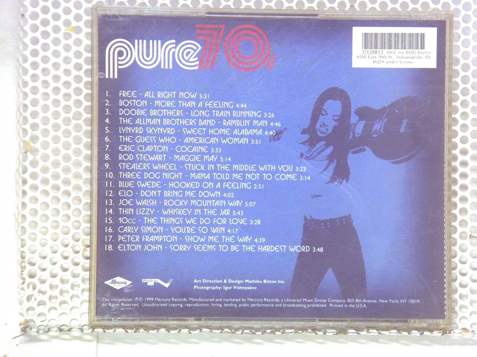 Various: Pure 70's - Polygram - Very Good CD | eBay