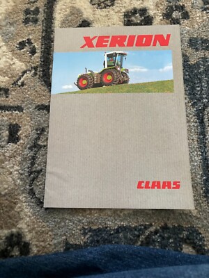 Claas Xerion Tractor Brochure FCCA24 | eBay