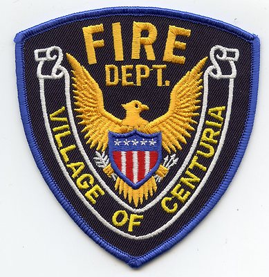 CENTURIA VILLAGE WISCONSIN WI FIRE PATCH | eBay