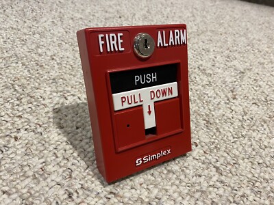 Simplex 4099-9006 Addressable Fire Alarm Pull Station *NICE CONDITION ...