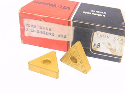 NEW SURPLUS 8PCS. VR/WESSON TNMM 544E GRADE: 680 CARBIDE INSERTS | eBay