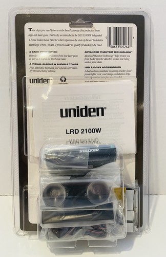 Uniden Stalker Wideband Laser & Radar Detector with Phantom Technology ...