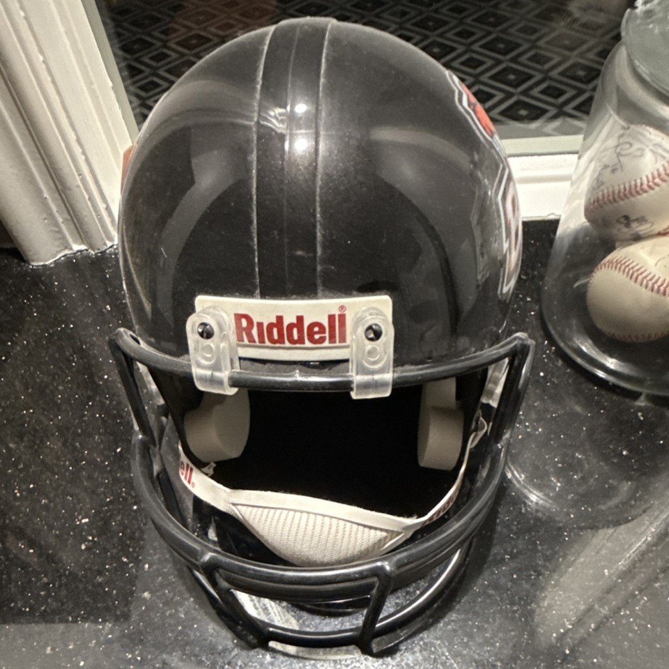 Riddell Oregon State Beavers Football Helmet Black Orange White NCAA ...